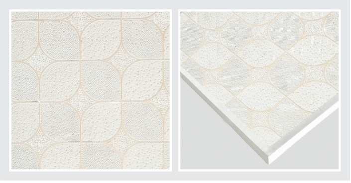 PVC Laminated Fiber Cement Tiles